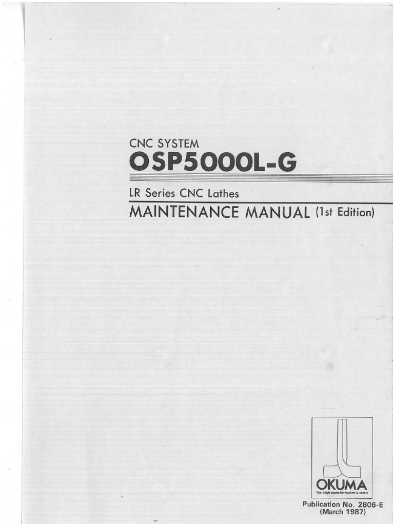 Okuma Manuals 1679 PDF | PDF