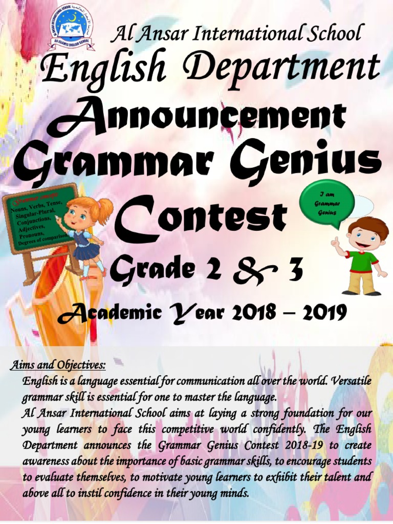 2-Gr2-3 Eng-Grammar-Genius PDF | PDF | English Language | Question