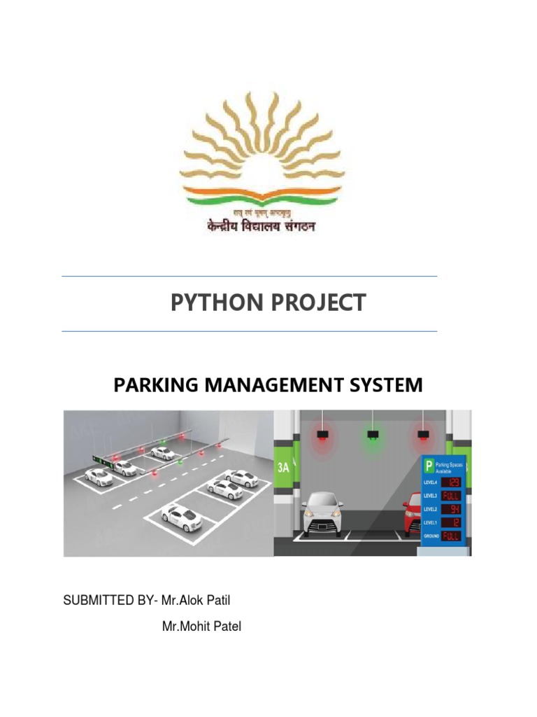 Parking Management System | PDF | Parking | Databases