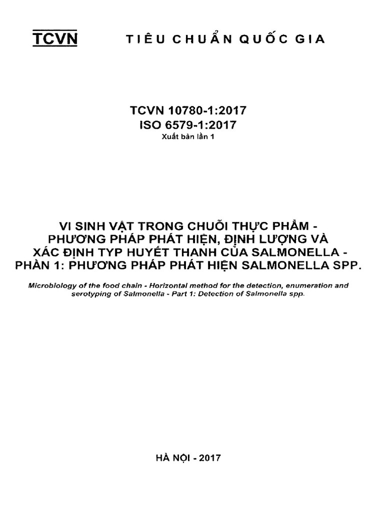 PHƯƠNG PHÁP KIỂM TRA VSV | PDF