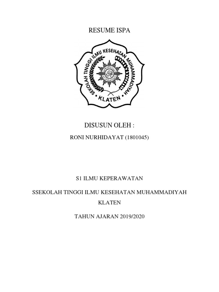 Askep Anak Dengan Ispa | PDF