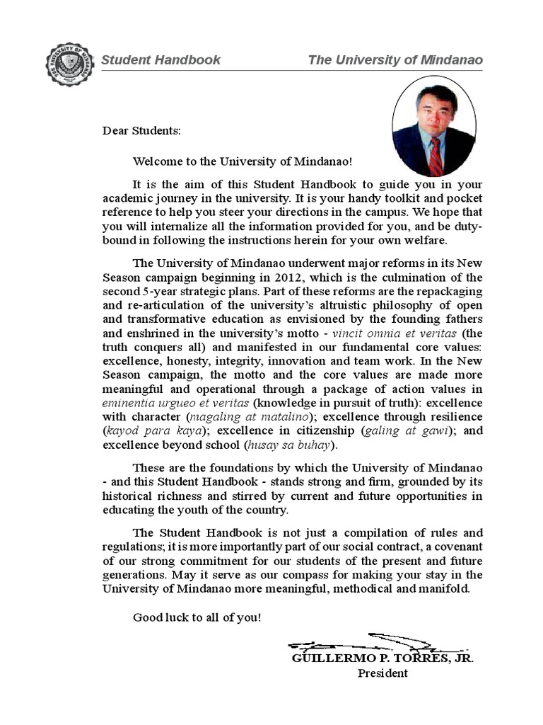 UM Handbook PDF | Download Free PDF | University And College Admission ...