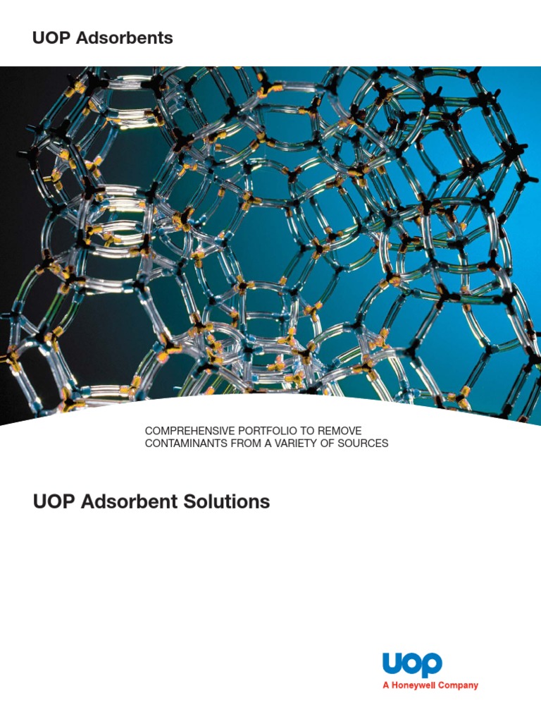 UOP Adsorbents Solutions Brochure PDF | PDF | Adsorption | Zeolite