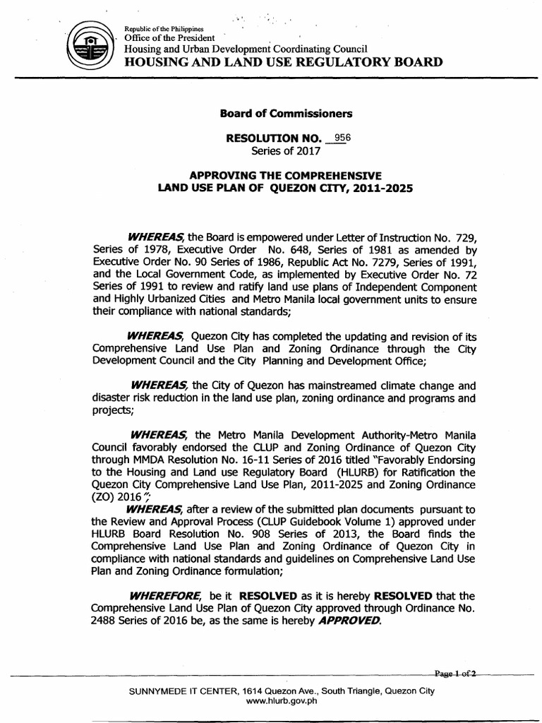 Housing and Land Use Regulatory Board: Board of Commissioners ...
