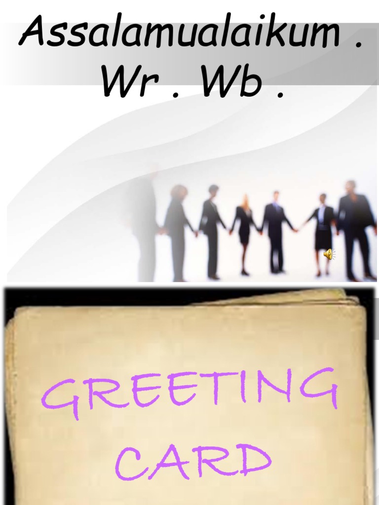 Greeting Card | PDF