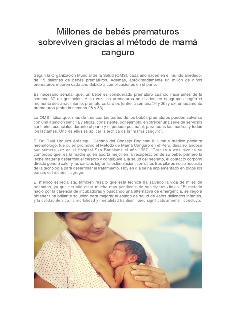 Mamá Canguro | PDF