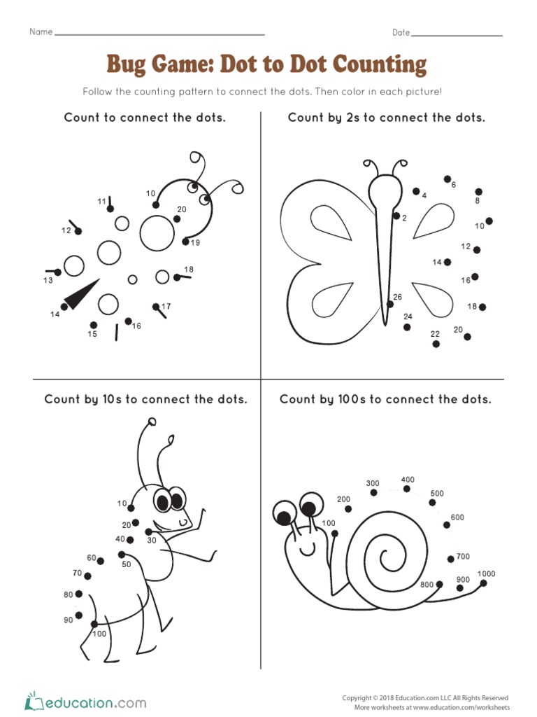 Bug Game Dot To Dot Counting 2018 | PDF | Copyright Law | Law