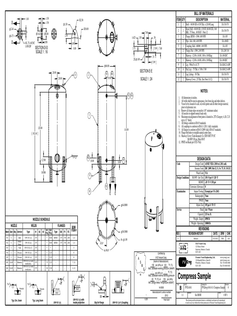 Compress Sample: Item Qty Description Material | PDF
