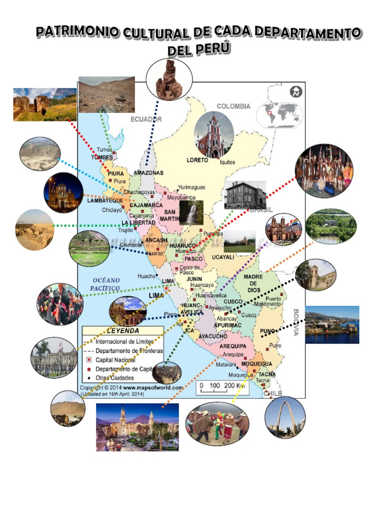 Mapa Peru Cultural | PDF