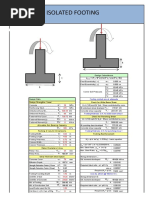 Square Concrete Pedestal Design Calculation Sample | PDF | Building ...