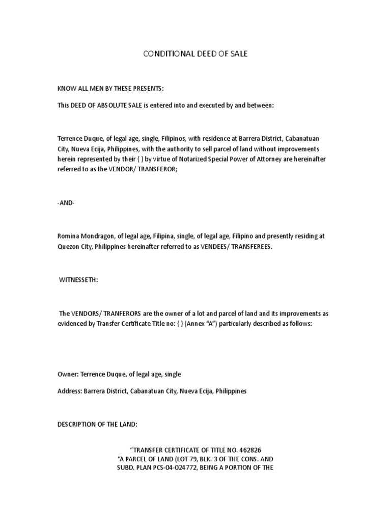 Conditional Sale | PDF | Common Law | Government
