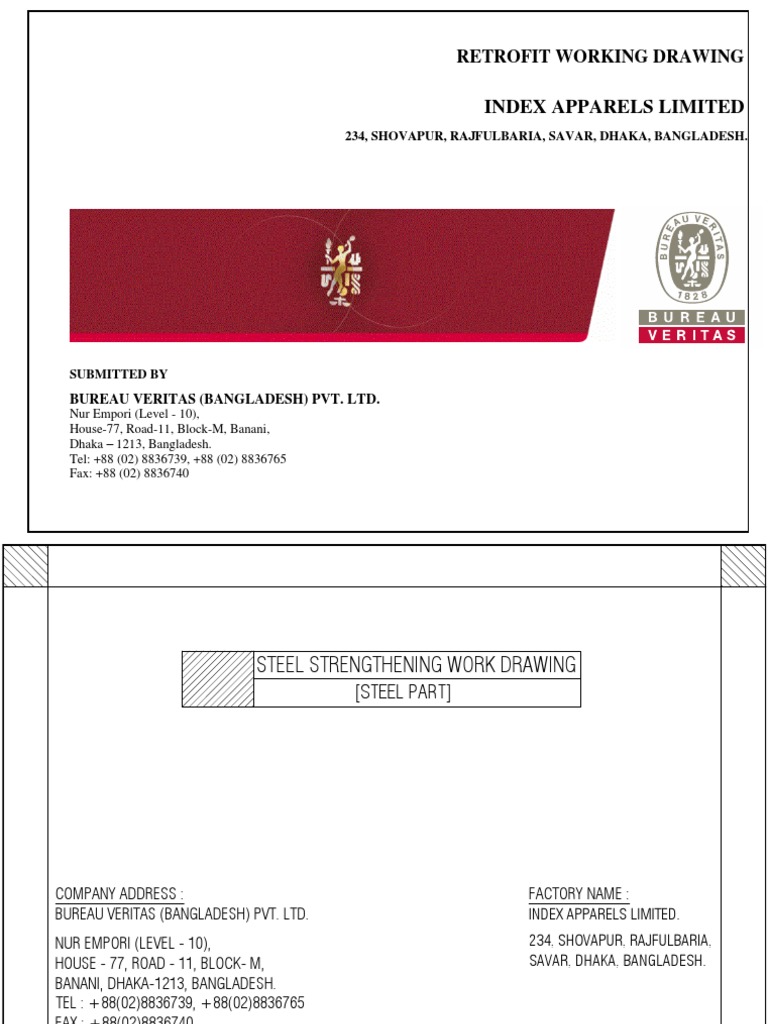 Retrofit Working Drawing | PDF | Engineering | Building Engineering