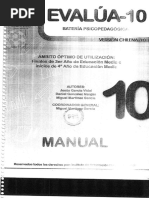 Cuadernillo Evalua 8 Version 4.0 | PDF