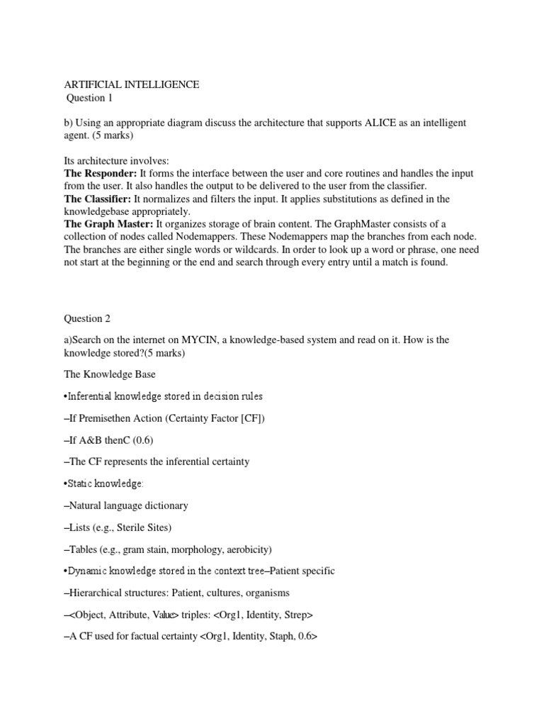 Artificial Intelligence | PDF