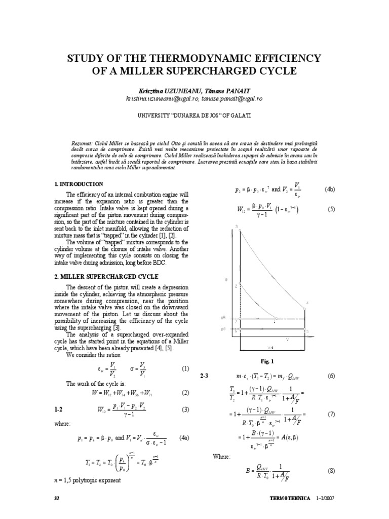 Ciclo Miller 2 PDF | Download Free PDF | Propulsion | Mechanical ...
