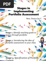 Assessment - Essential Elements of Portfolio | PDF | Pedagogy | Teaching