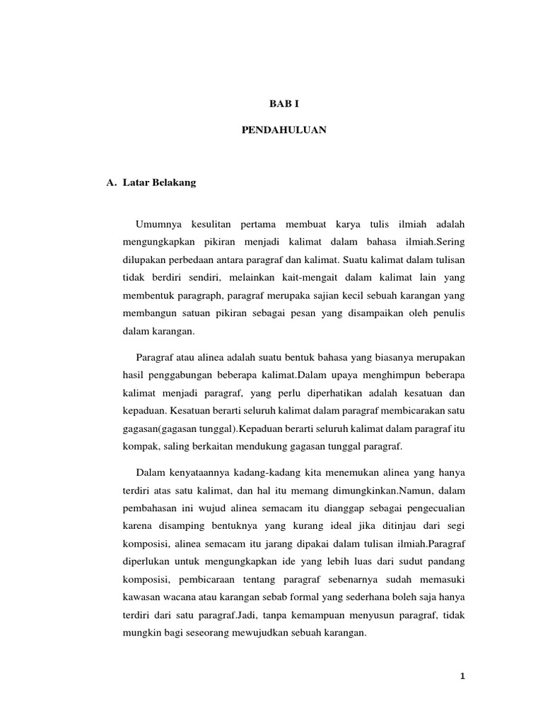 Materi Paragraf | PDF