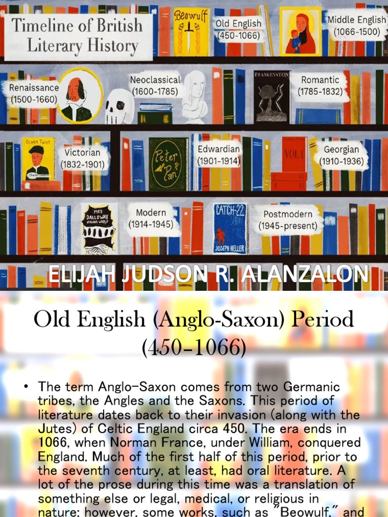 Timeline of Literature | PDF | English Literature | Poetry