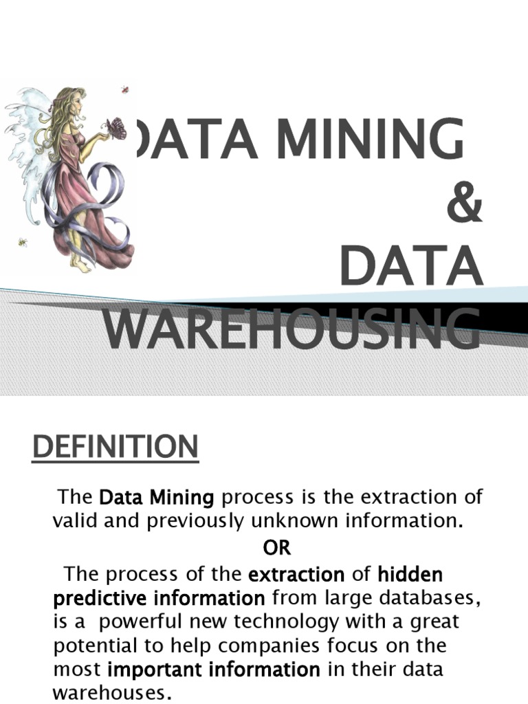 Data Mining & Data Warehousing | PDF | Data Mining | Data Management