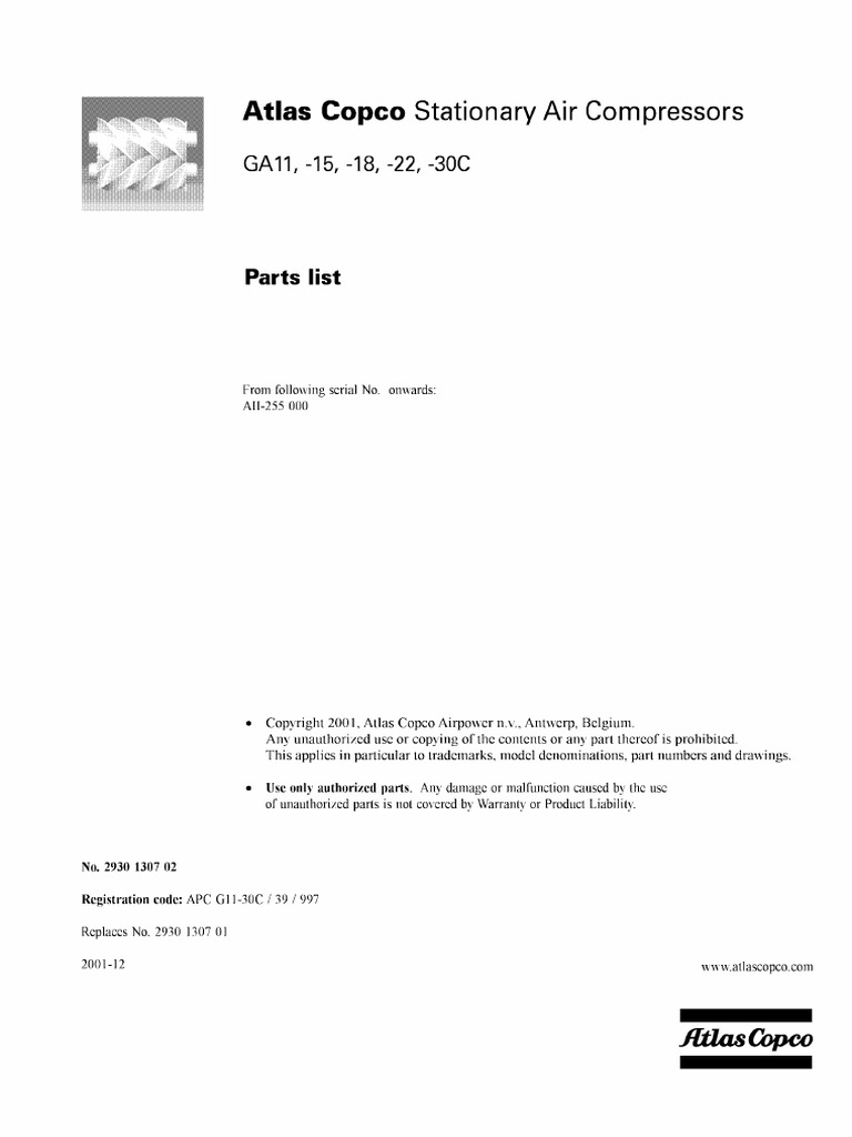 GA22 AII256196 Breakdown | PDF