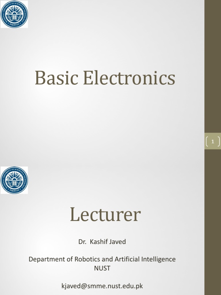 Lecture 1 - Introduction and Semiconductors PDF | PDF | Semiconductors | Atomic Nucleus