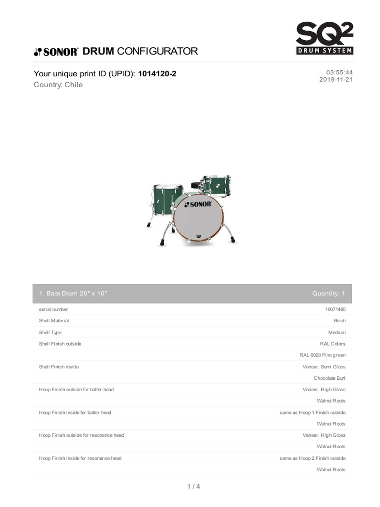 Custom Drum Set Configuration Guide | PDF | Nature