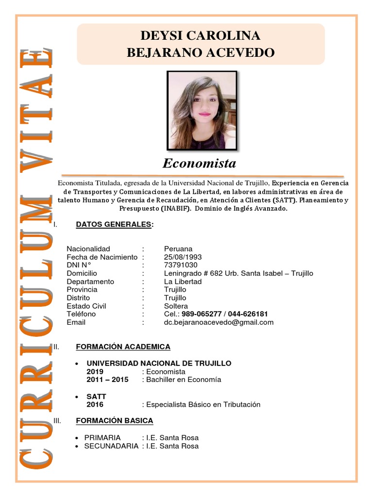 CV Prof | PDF | Economias | Business