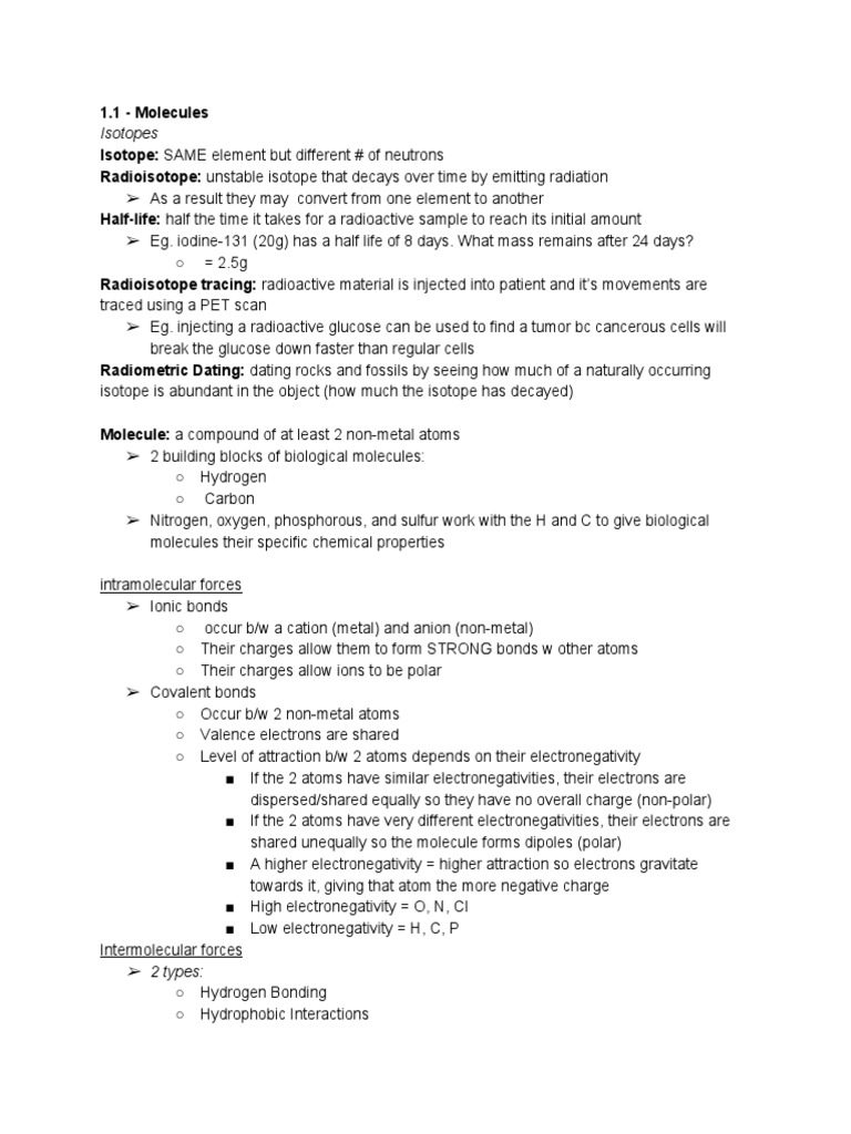 Biochem Notes | PDF | Carbohydrates | Polysaccharide