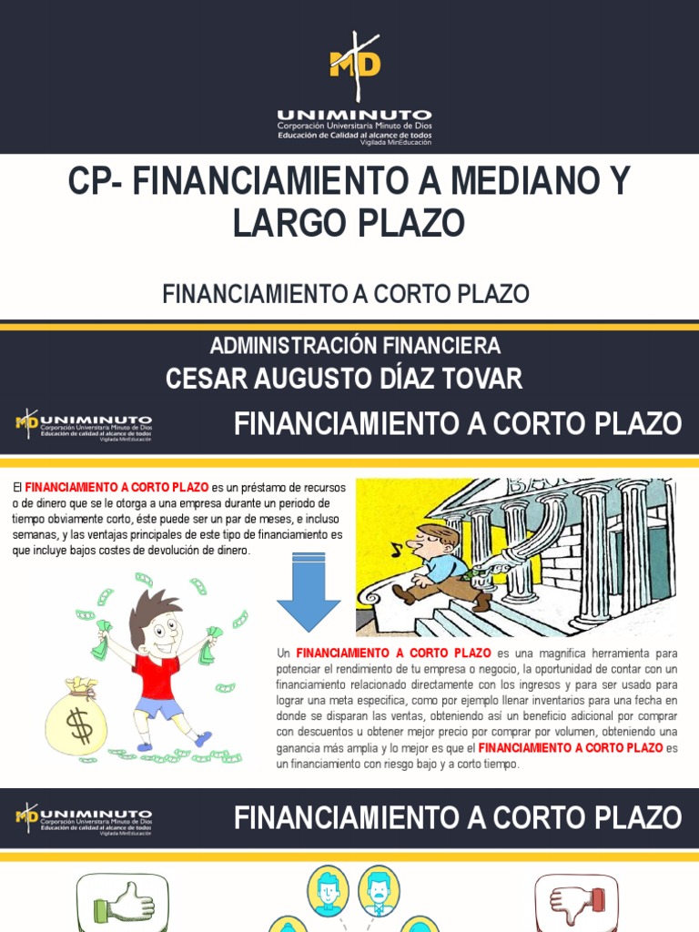 Fmto A Corto Plazo | PDF | Bancos | Interés