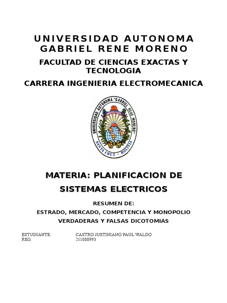 Caratula Uagrm | PDF