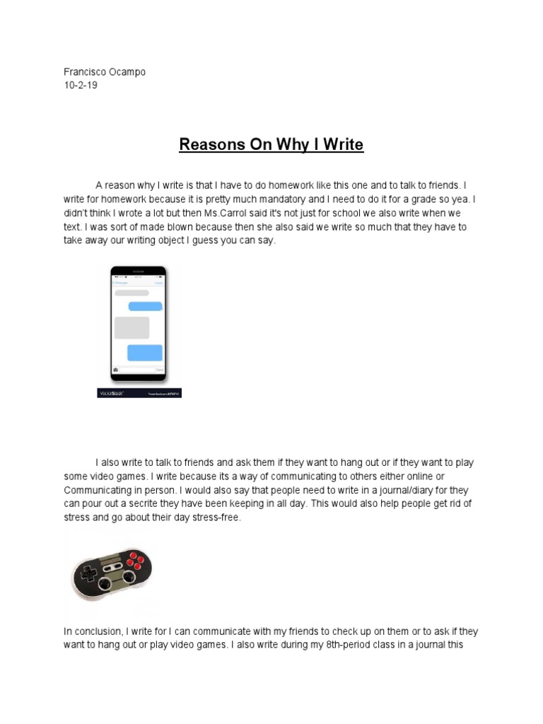 Why I Write | PDF