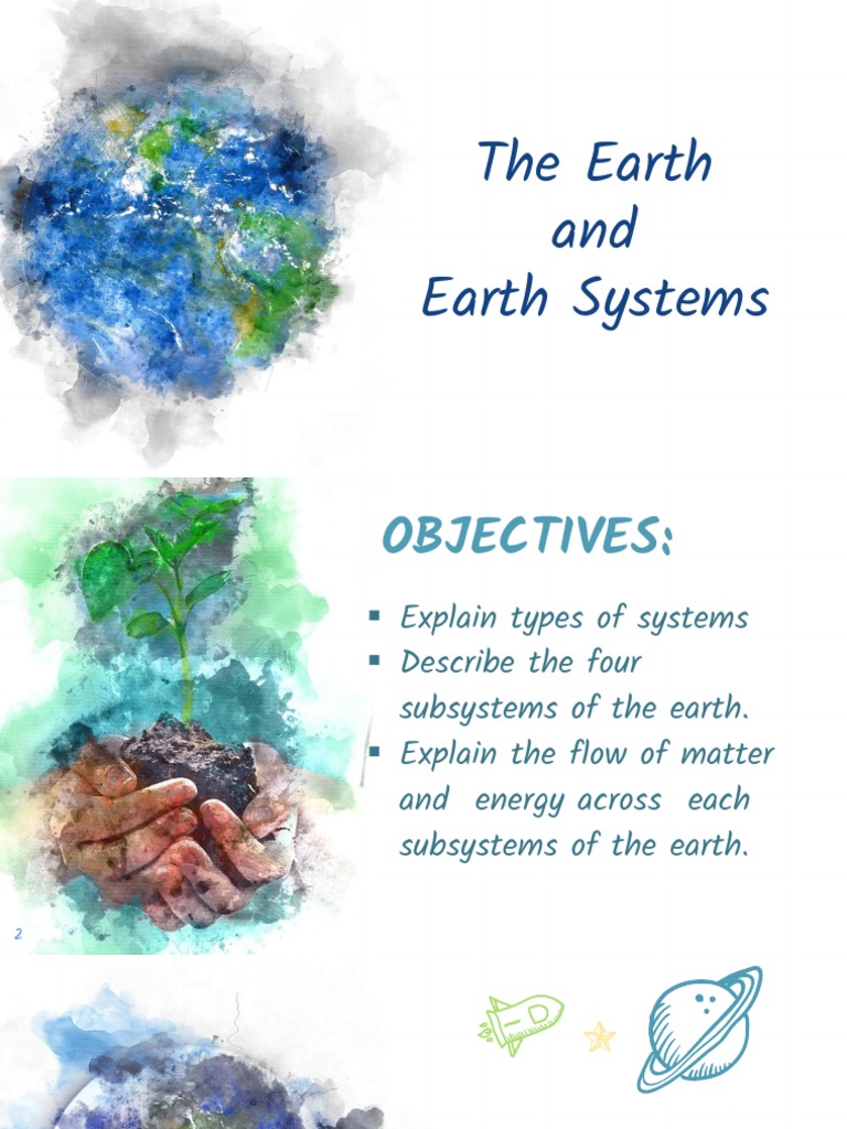 Earth Subsystem | PDF | Structure Of The Earth | Atmosphere Of Earth