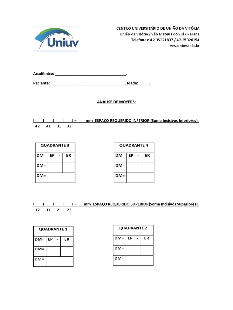 Analise Moyers | PDF