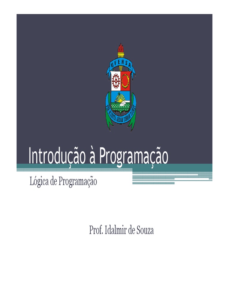 Introdução A Programacao Logica De Programacao Pdf Algoritmos