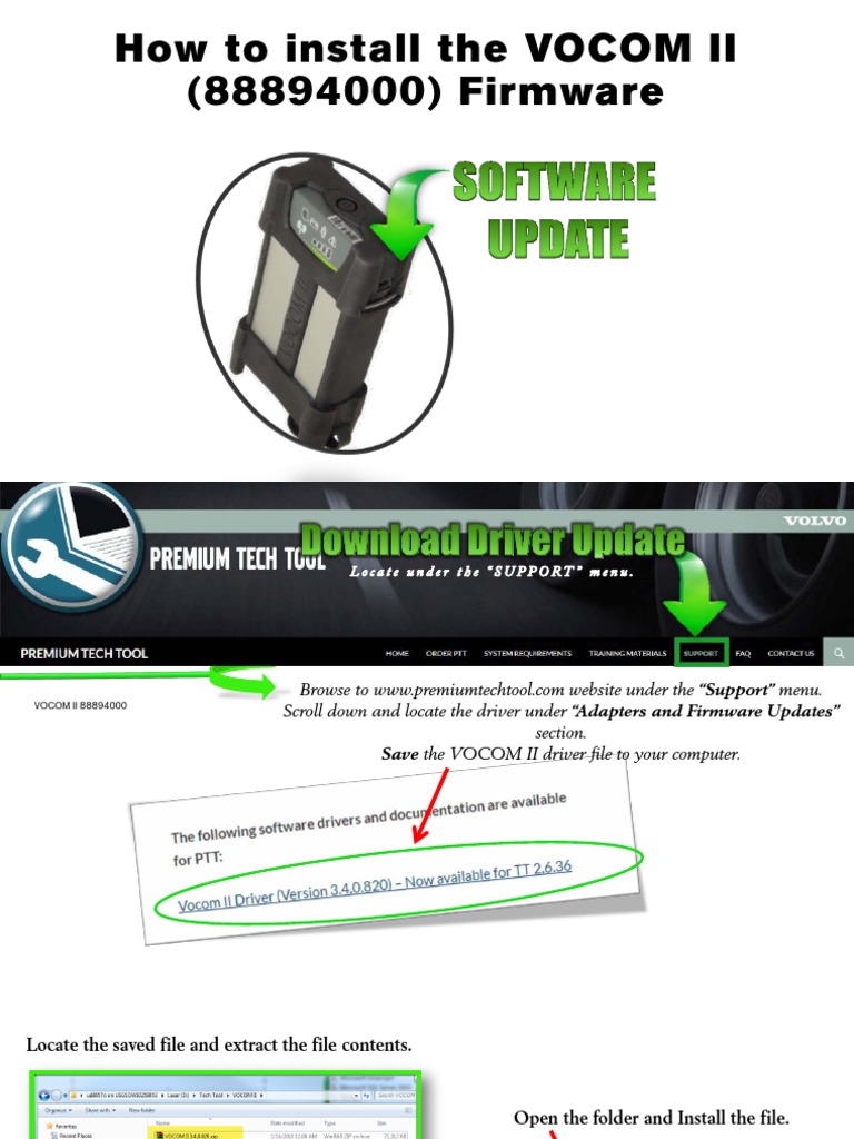 Vocom II Setup PDF | PDF