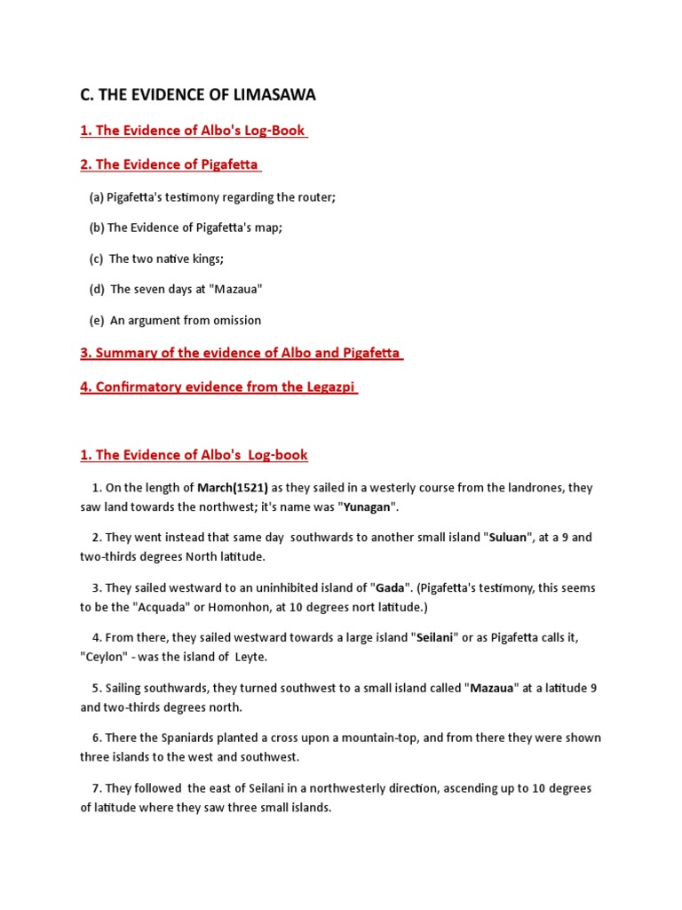 The Evidence that Magellan's First Mass in the Philippines Took Place ...
