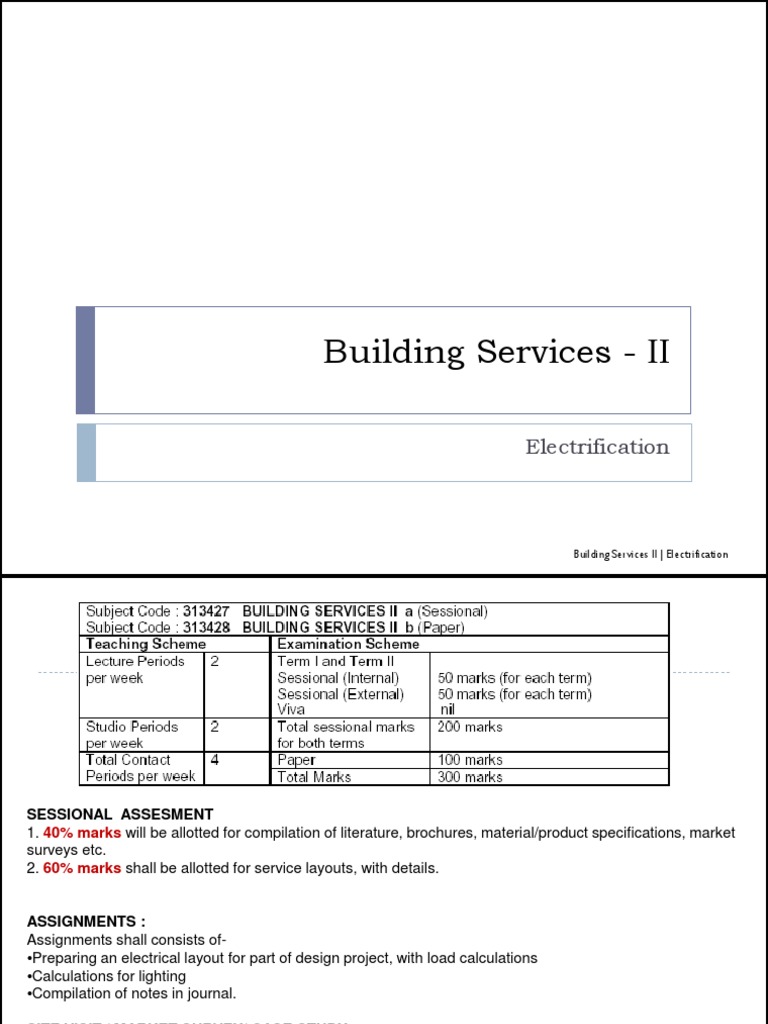Building Electrification Overview Pdf Fuse Electrical
