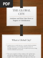 Understanding Global Cities and Challenges | PDF | Globalization | Space
