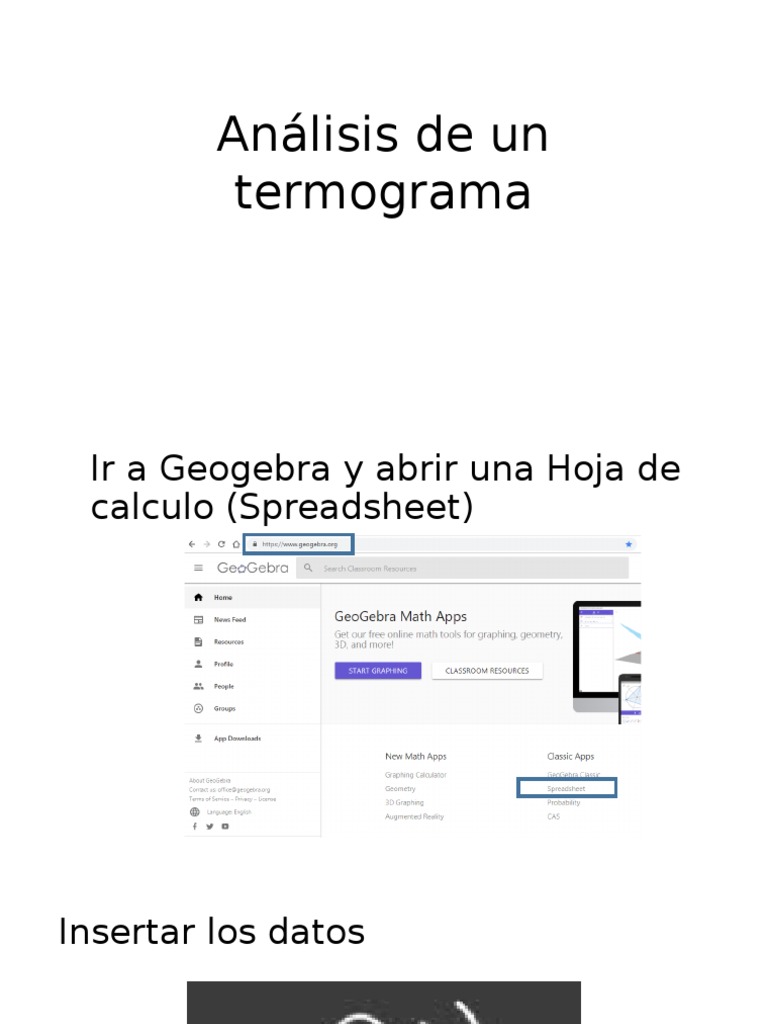 Análisis y cálculo de termogramas | PDF | Línea (geometría) | Triángulo
