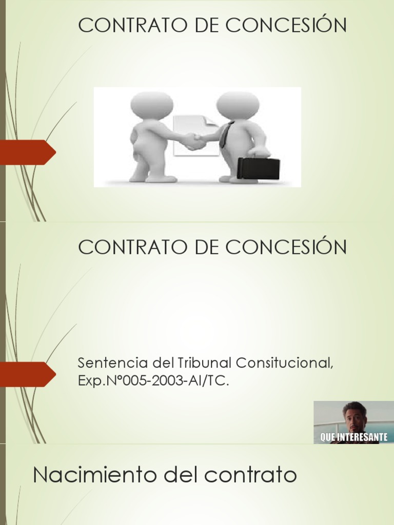 Contrato de Concesión Power | PDF | Esfera pública | Ley común