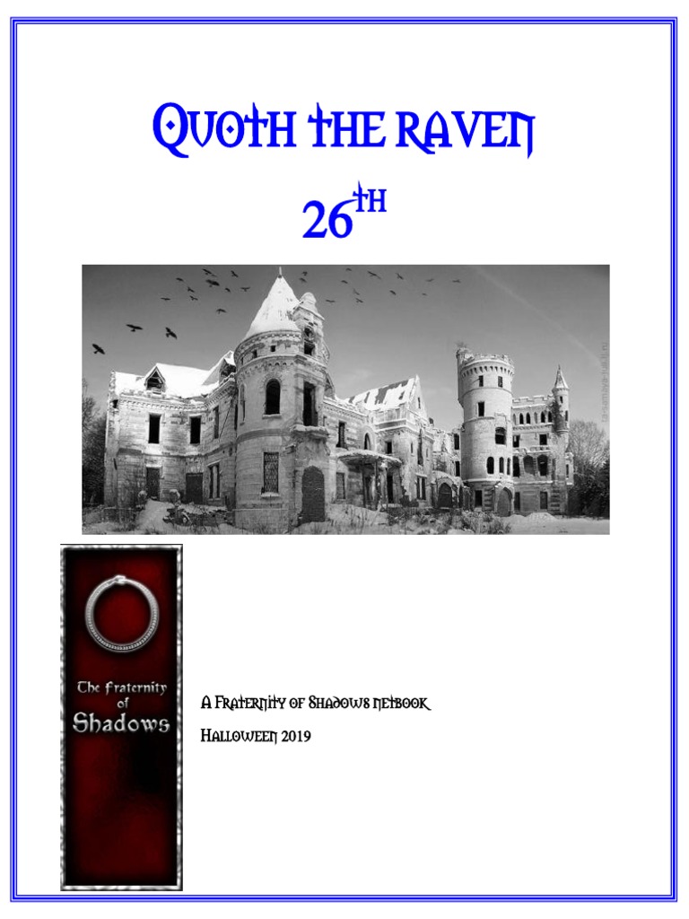 Quoth The Raven 26 (2019) | PDF | D20 System | License
