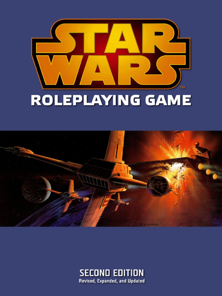 Star Wars WEG RPG (D6) - The Roleplaying Game (2nd Ed Revised, Expanded ...