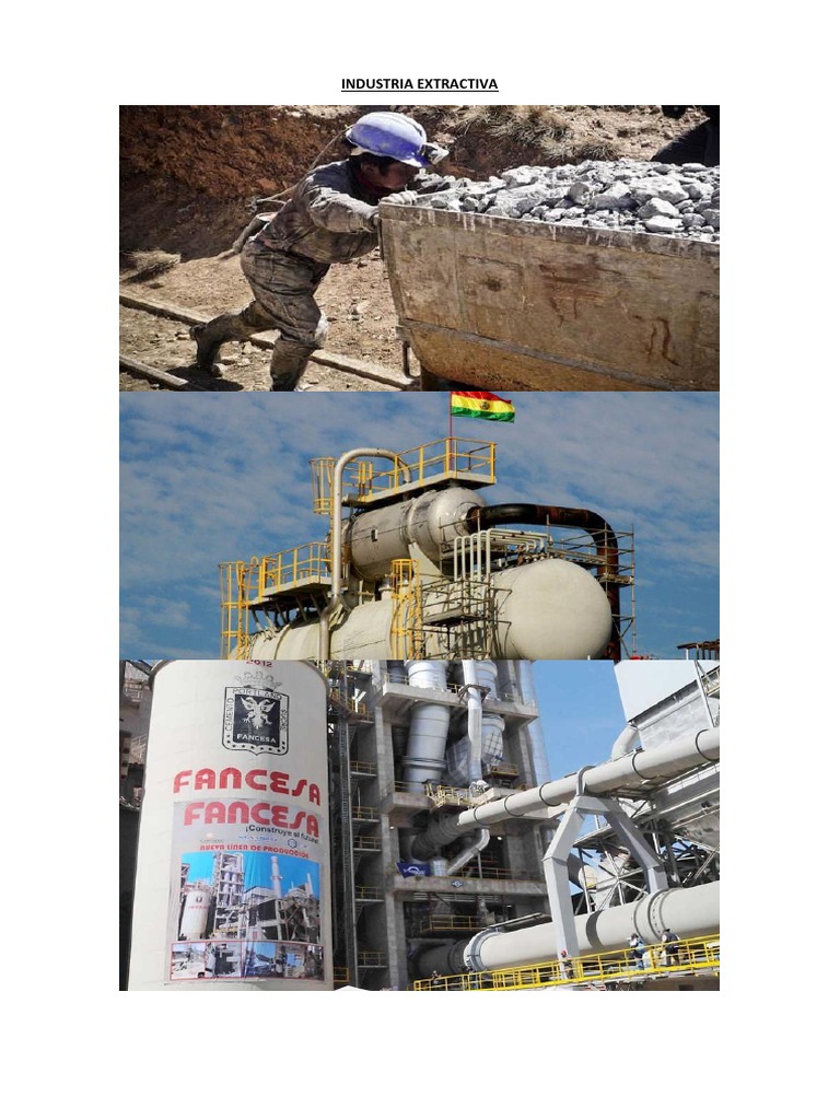 Industria Extractiva | PDF | Tecnología