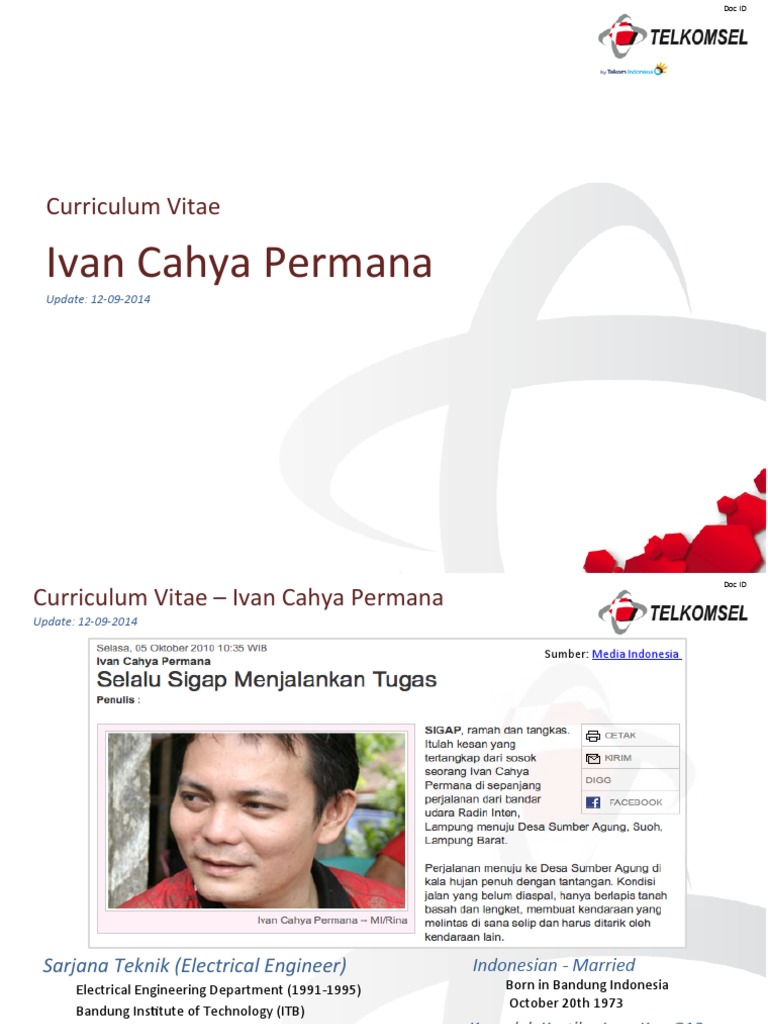 Ivan Cahya Permana: Curriculum Vitae | Download Free PDF | Multiprotocol Label Switching ...