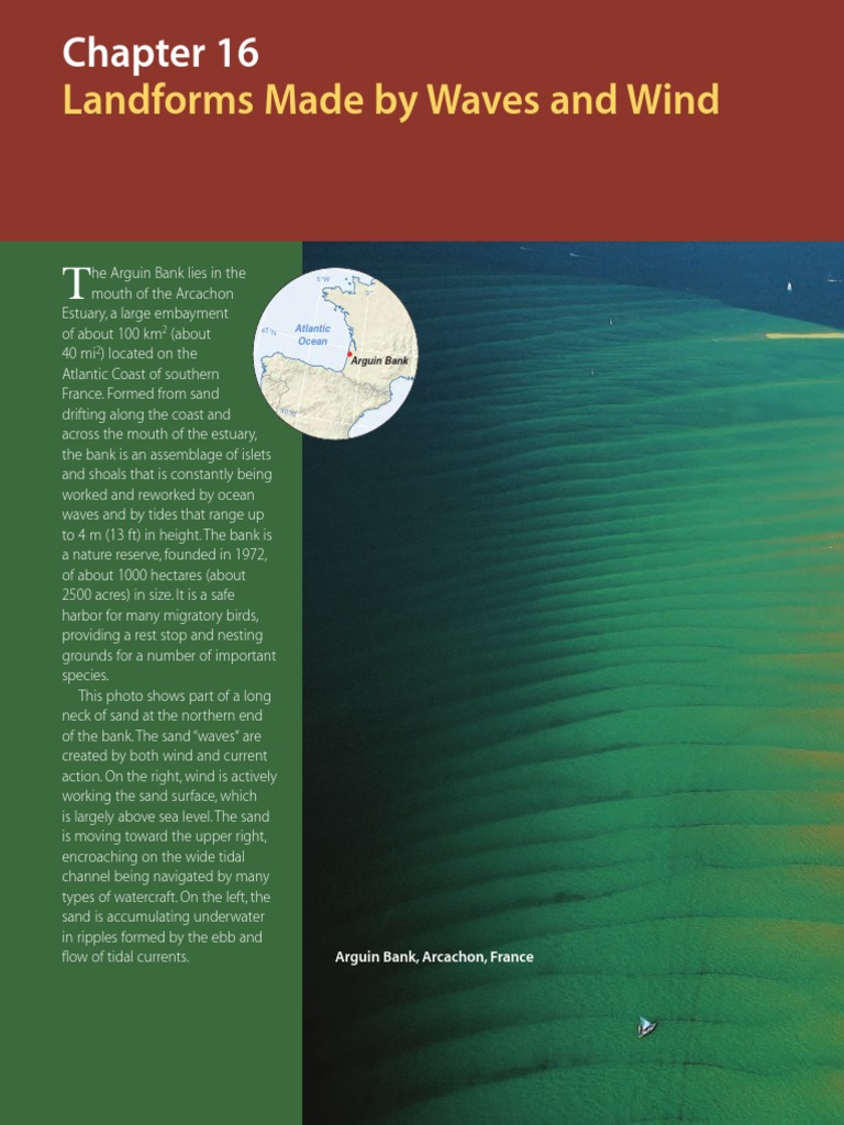 IPG-CH-16-Landforms Made by Waves and Wind | PDF | Coast | Beach