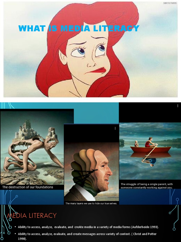 Media Literacy Ppt Pdf Information Literacy Information