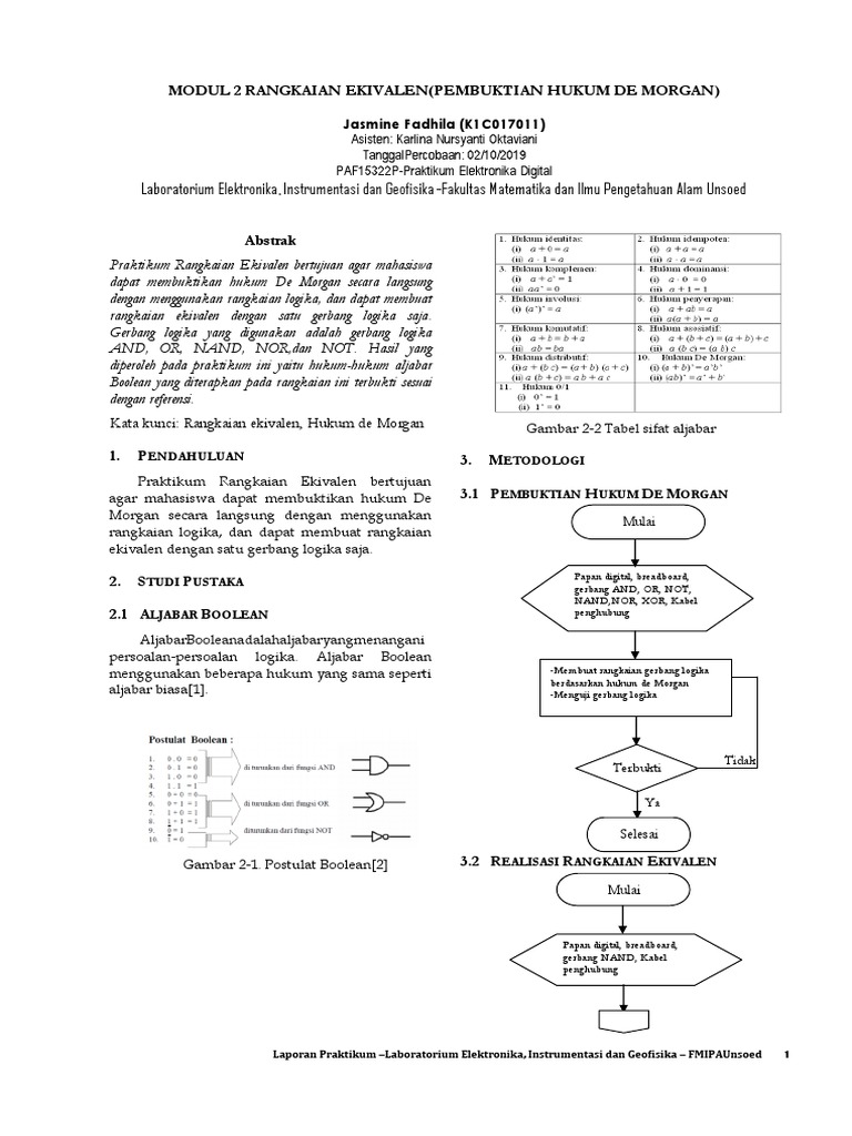 ELDIG ACARA 2 de Morgan | PDF