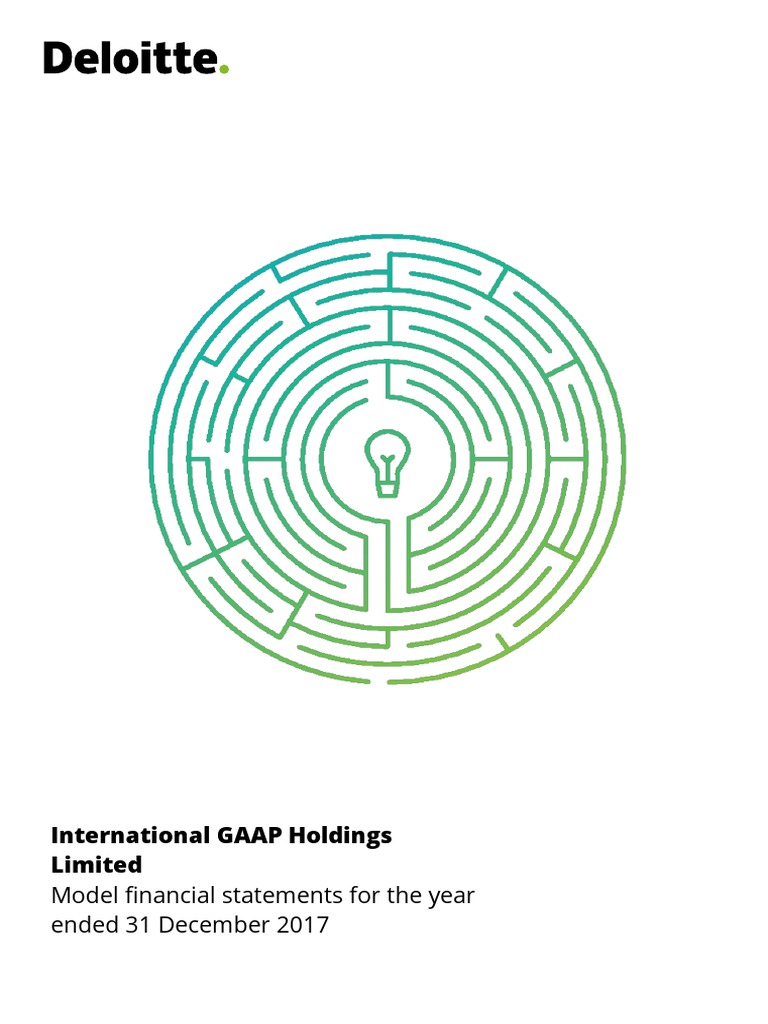 International GAAP Holdings Limited: Model Financial Statements For The ...