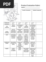 Fruit Salad Rubrics | PDF | Salad | Taste