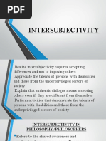 Intersubjectivity for Students | PDF | Empathy | Awareness